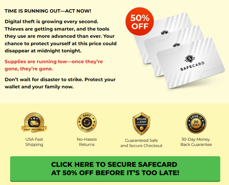 SafeCard Review⚠️Buyer Beware | Know this Before Buying!