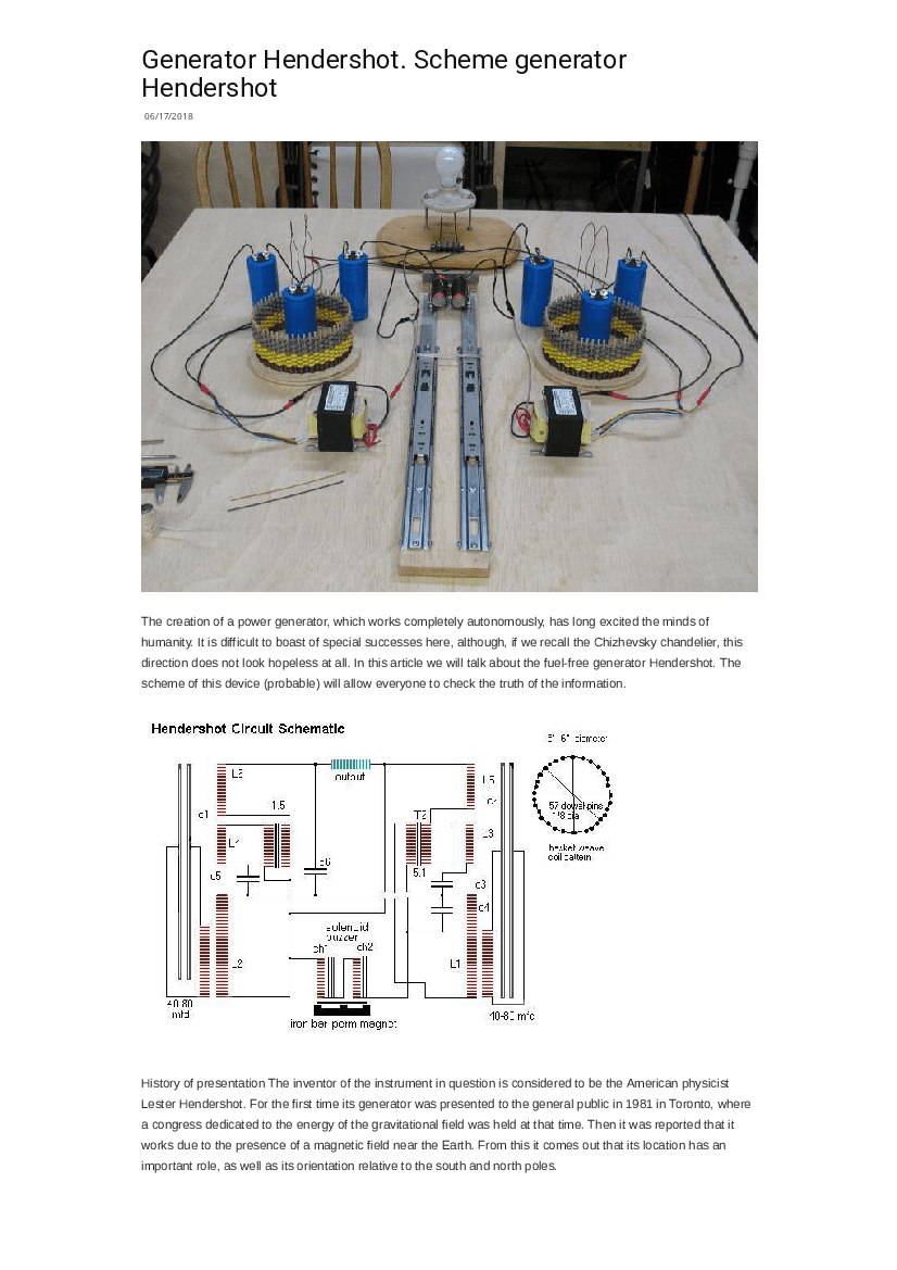 Hendershot Power Generator Review 2026 : 60 Days of Real Home Testing
